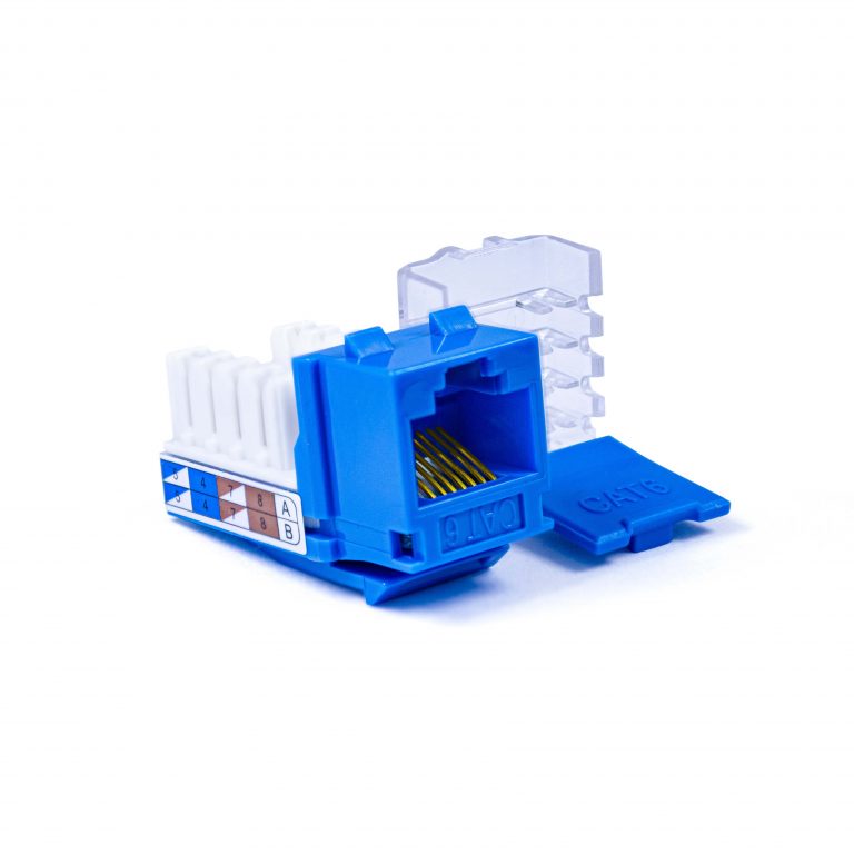 1U Blank 24 Port Keystone Patch Panel - 24-Port blank Keystone Patch ...