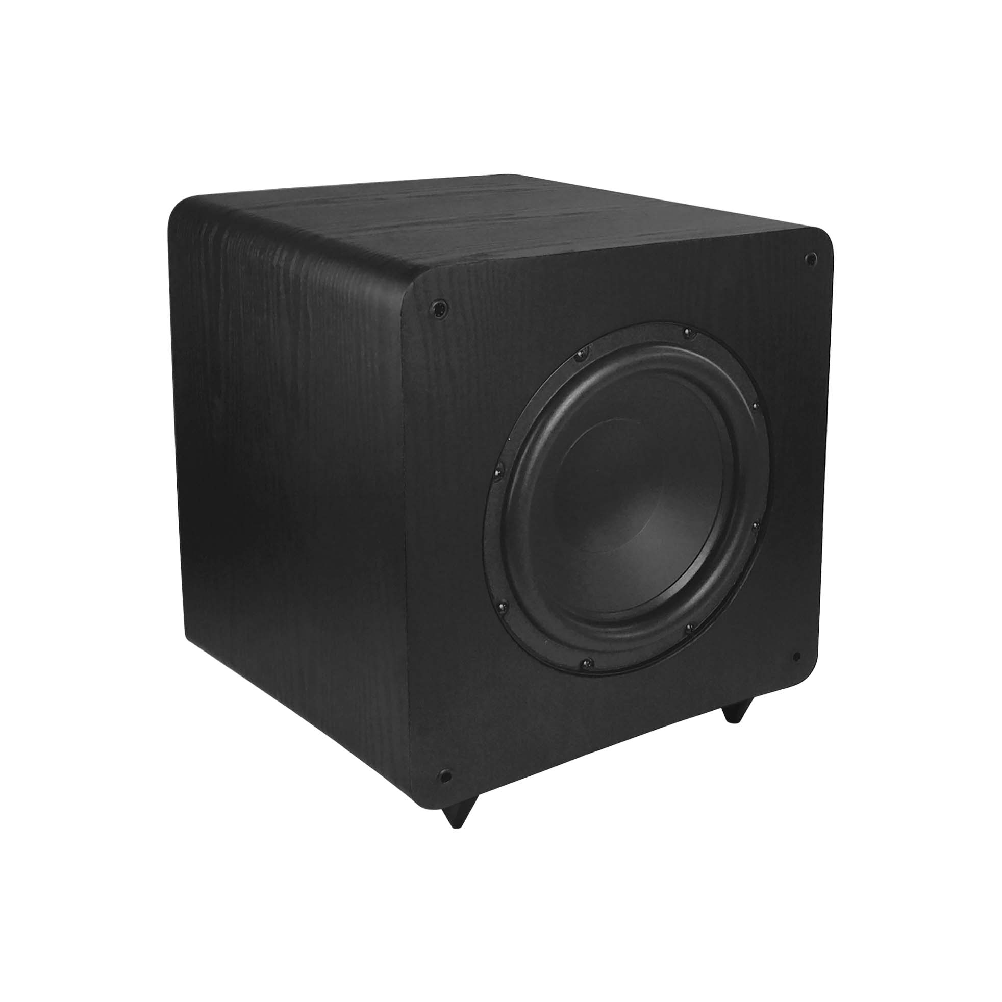 8″ High Performance Powered Subwoofer - Drivers: 8" reinforced 45Hz ...