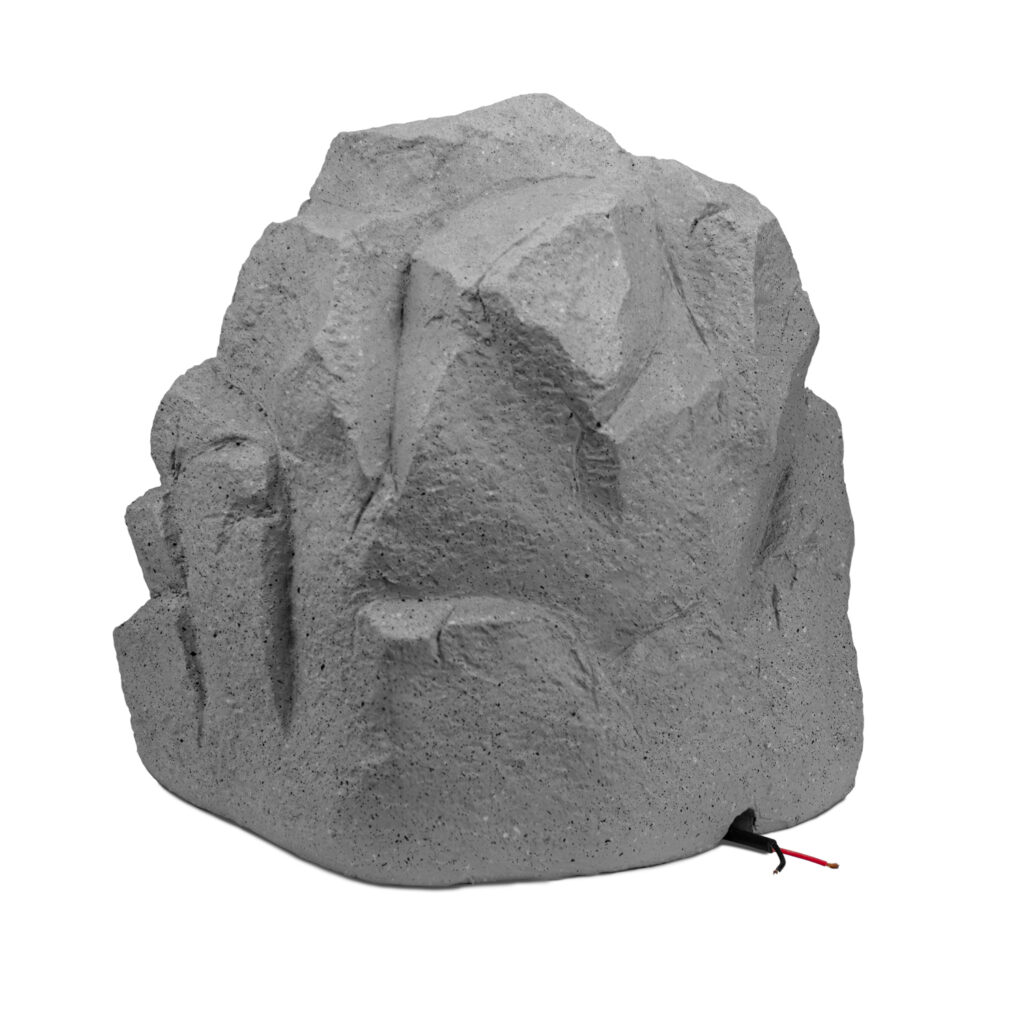 Outdoor Weatherproof Rock Speaker - Drivers: 8" woofer + 0.5" tweeter ...